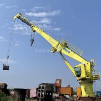 China 1.5T 36.6M Offshore Pedestal Crane Telescopic Boom Marine 160kW for sale