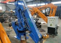 China Marine Knuckle Telescopic Boom Crane 0.6T 8M for Fish Boat and Mussel Farm for sale