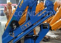 China Marine Knuckle Telescopic Boom Crane 0.6T 8M for Fish Boat and Mussel Farm for sale