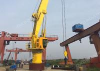 China ABS Certified Stiff Boom Marine Crane HPU System 15T 20M Full Hydraulic Drive for sale