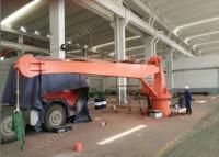 China 3T9M Hydraulic Stiff Boom Marine Crane 9m Radius for Ship Pedestal for sale