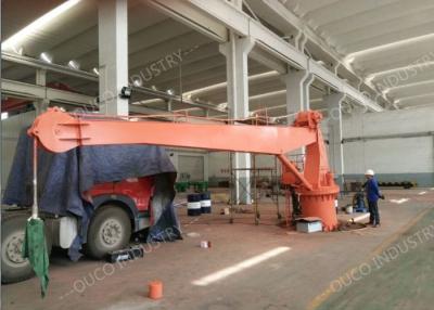 China 3T9M Hydraulic Stiff Boom Marine Crane 9m Radius for Ship Pedestal for sale