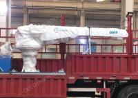 China OUCO 2 Ton 5 Meter Yacht Hydraulic Stiff Boom Crane 12m/min Hoisting Speed for sale