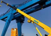 China Explosion Proof Telescopic Boom Hydraulic Deck Crane 0.2T 20M Multiple Lifting Points for sale