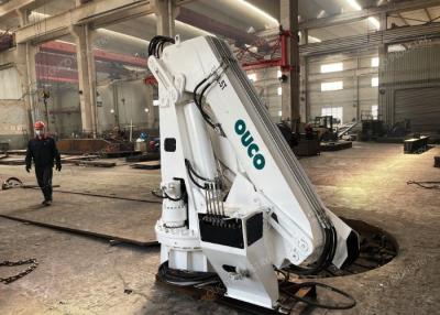China Telescopic Custom Marine Knuckle Boom Crane 1.5t 8m Compact Small Crane for sale