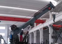 China 1T 30M Pedestal Telescopic Jib Crane IP56 Marine Deck Crane with 360° Rotation for sale