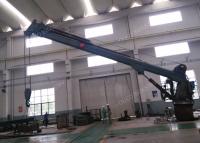 China 1T 30M Pedestal Telescopic Jib Crane IP56 Marine Deck Crane with 360° Rotation for sale