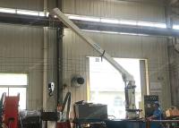 China 1T Telescopic Boom Boat Yacht Crane 5m Working Radius 4.5kw Hydraulic for sale