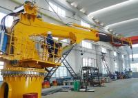 China 30M Telescopic Marine Hydraulic Crane With ABS Class for sale