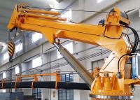China 30M Telescopic Marine Hydraulic Crane With ABS Class for sale