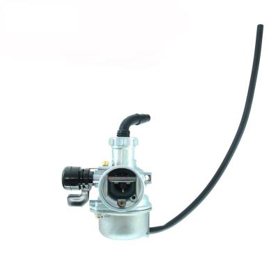 China Motorcycle Carburetor PZ22 Manual Choke for 125cc Horizontal Engines Durable Aluminum for sale