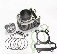China Aluminium Alloy 52.4mm Aftermarket WAVE125 Motorcycle Cylinder Block for sale