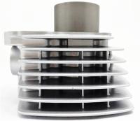 China CG125 Motorcycle Cylinder Block Kit 56.5mm Bore Aluminum Alloy Engine Cylinder Head Piston Ring Gasket for sale