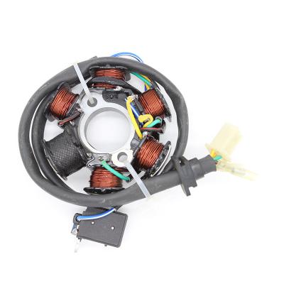 China GY6 Magneto Stator Coil 12V 350-11000r/min Low Noise Generator for Motorcycle for sale