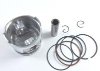 China Silver Motorcycle Piston Kit CG150 62mm Bore High Accuracy Engine Parts for sale