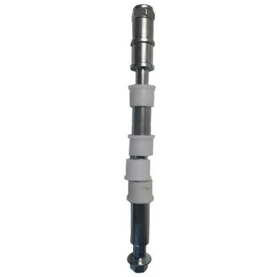 China 45# Steel Rotating Body Shaft Pivot with Plastic Sleeve TITAN 150 for Motorcycle Parts for sale
