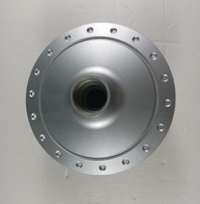 China Aluminum Alloy Motorcycle Wheel Hub Assembly Front Rear with Bearings Silver White for Multiple Models for sale