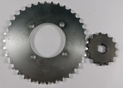 China Steel Motorcycle Chain Sprocket Set 5.8-7.2mm Thickness for SUZUKI HONDA YAMAHA Models for sale
