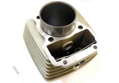 China CG200 Motorcycle Engine Cylinder Block 63.5mm Bore 103.6mm Height Silver Aluminum Alloy 4-Stroke for sale