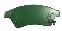 China Laser Burnished Front Axle Brake Pad 13356286 - High Temperature 650°C Resistance, 16mm Thickness for sale
