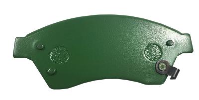 China Laser Burnished Front Axle Brake Pad 13356286 - High Temperature 650°C Resistance, 16mm Thickness for sale