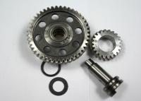 China CG125 High Performance Camshaft Set - 3-Piece Silver Standard Size Aftermarket Motorcycle Engine Parts for sale