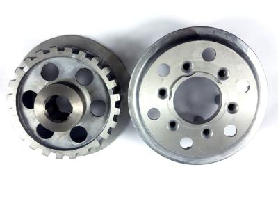China 6 Pin Metal Tricycle Clutch Plate and Disc for TVS KING / TVS 3W - Silver 4Pin Aluminum Construction for sale