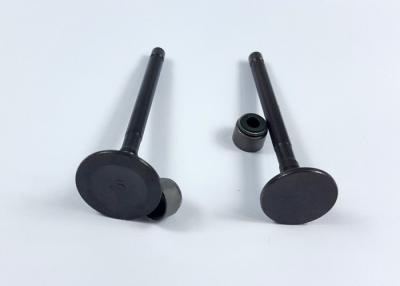 China Precision Steel Motorcycle Engine Exhaust Valve BAJAJ 2pcs Set with Valve Oil Seal for sale