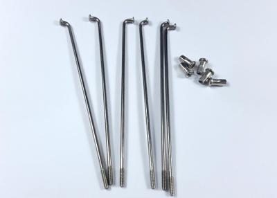 China Multi Color Motorcycle Wheel Spokes and Nipples - 8G-14G Size Range, 71-310mm Length, Carbon/Stainless Steel for sale