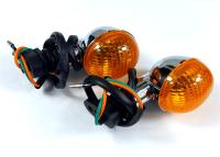 China Durable Plastic Motorcycle Winker Lamp Turn Signal Light 2-Piece Set for CG125/150/200 Models for sale