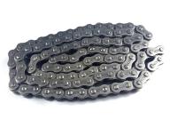 China Heavy Duty Motorcycle Roller Chain Transmission Parts 428/428H/420/520H Type with 1.6mm-2.35mm Link Thickness for sale