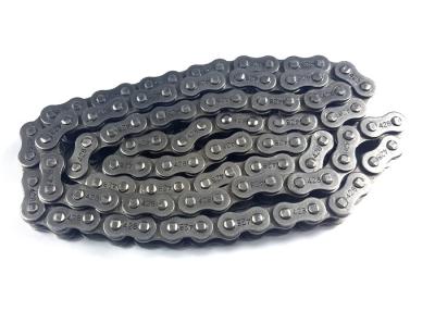 China Heavy Duty Motorcycle Roller Chain Transmission Parts 428/428H/420/520H Type with 1.6mm-2.35mm Link Thickness for sale