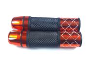 China Custom Anti-Vibration Motorcycle Handle Grip Assembly 25mm Throttle 13cm Tube for Sportbikes for sale