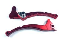 China High Strength Aluminum Motorcycle Handlebar Lever S42 - CNC Machined Rotation Adjuster for Multiple Bike Models for sale
