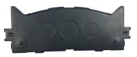 China Ceramic Semi-Metal Brake Pads 14-19mm Asbestos-Free for Toyota Honda Nissan Vehicles for sale
