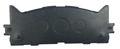 China Ceramic Semi-Metal Brake Pads 14-19mm Asbestos-Free for Toyota Honda Nissan Vehicles for sale