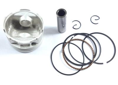 China JET125 Motorcycle Piston and Ring Kit 56.5mm Bore 40.4mm Height Ash Color for 4-Stroke Engines for sale