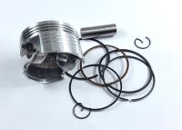 China TITAN150 Motorcycle Piston Kit - 57.3mm Bore Diameter, 35.2mm Height, Aluminum Alloy Engine Component for sale
