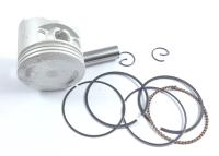 China BAJAJ Motorcycle Piston and Rings Kit - 53mm Bore Diameter, 45.4mm Height - Grade A Aftermarket Engine Parts for sale