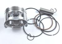 China WAVE125 Motorcycle Engine Piston Kit 52.4mm Bore 38.8mm Height Aluminum Alloy Aftermarket Replacement for sale