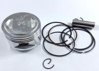 China SHOGUN Motorcycle Piston Kit & Ring Set - 53.5mm Bore, 44.5mm Height, 4-Stroke Engine Replacement for sale