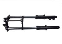 China Aluminum Alloy Motorcycle Front Shock Absorber for CG125 - Chrome Finish with Custom Color Options and Spring Steel Construction for sale