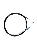 China Motorcycle Choke Cable Assembly for Bajaj - 101cm Length, φ1mm Inner Diameter, Waterproof Black Control Cable for sale