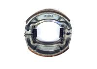 China Aluminum Alloy Motorcycle Brake Shoe with Spring for CG125 CGL125 DX100 AX100 Models - Standard Size 54.5×32×23 cm Packaging for sale