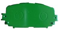China Ceramic Disc Brake Pad 0446552270 D1628-8845 for Toyota Yaris 15.3mm High Temperature Resistance for sale