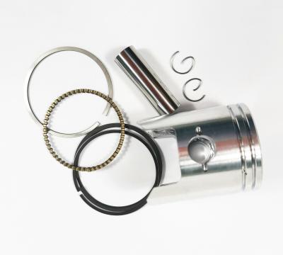 China AX100 2-Stroke Motorcycle Piston Kit 63mm Bore Height 50mm Diameter Aluminum Engine Parts for sale