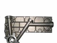 China Komatsu Excavator Diesel Engine Oil Cooler 6207-61-5210 S6D95 5P 12V for sale