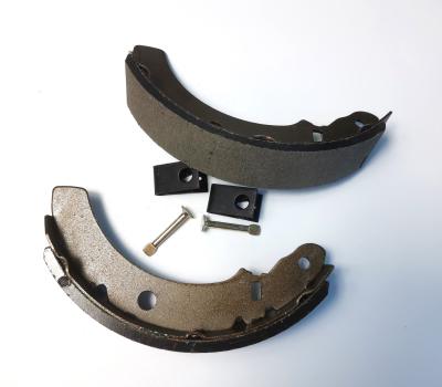China TVS 160 Aluminum Alloy Tricycle Brake Shoe with Spring - 200g Weight, Multiple Color Options for sale