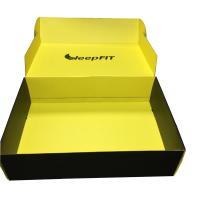 China CCNB Matte Black Mailer Boxes 2mm 3mm Cardboard Parcel Boxes for sale