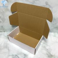 China Eco Friendly Varnishing Colored Corrugated Mailing Boxes 4C Printing for sale